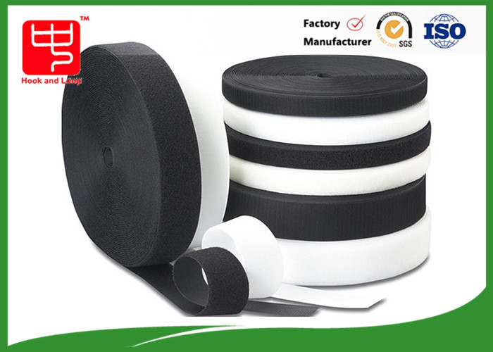 Grade A Heavy Duty Fabric Hook And Loop Fasteners 100% Nylon Black And ...